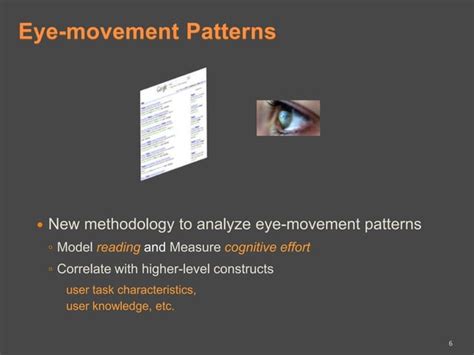 Towards Interaction Models Derived From Eye Tracking Data Ppt