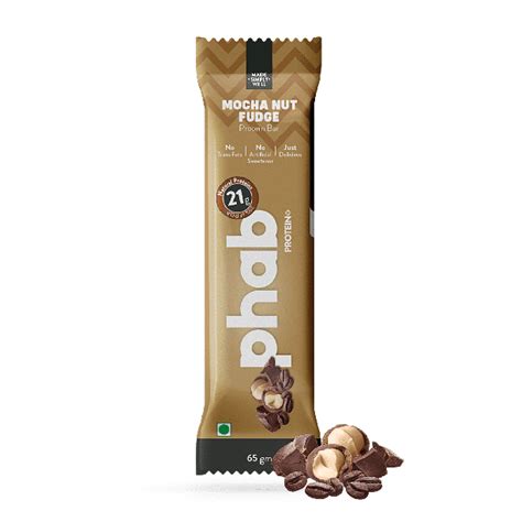 Phab Protein Bar Mocha Nut Fudge 65gms