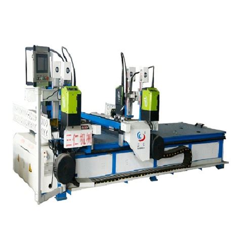 Four Gun Angle Flange Automatic Welding Machine Handling Not