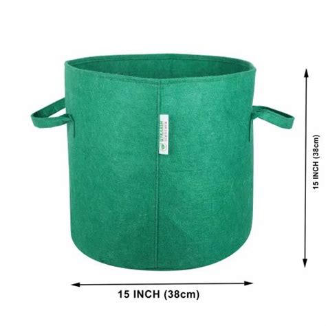 Utkarsh 400 GSM Eco Friendly Breathable Geo Textile Fabric Plant Grow Bag Green At Rs 140