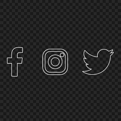 Facebook Twitter Instagram Logo Png