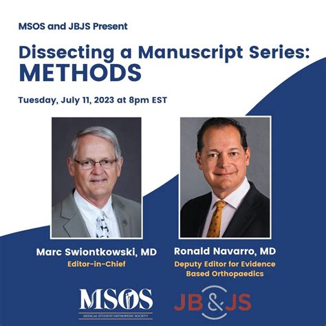 Dissecting A Manuscript Series MSOS