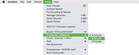 Guide Programming An Attiny Board With A Fabisp Digital Fabrication Module