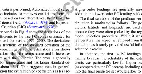 Upper Panel Errors In The Estimation Of Precipitation Index Fields Pc