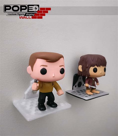 Wall Mount Display Shelf For Funko Pop Figurines Action Etsy
