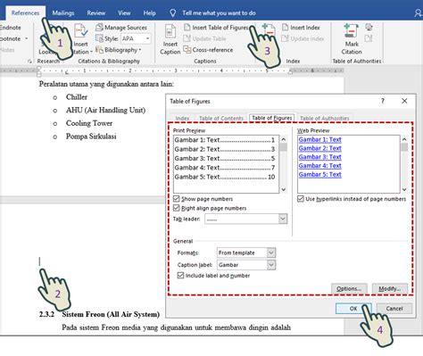 Panduan Lengkap Caption Dan Table Of Figure Di Word Teachmesoft Hot Sex Picture