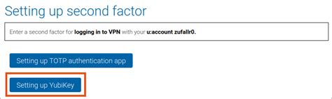 Setting Up Security Key Yubikey As Second Factor For Vpn