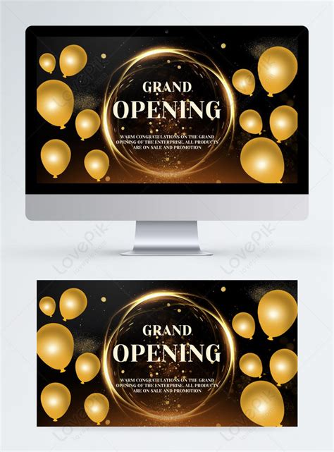 그랜드 오프닝 포스터 이미지 사진 469140443 무료 다운로드