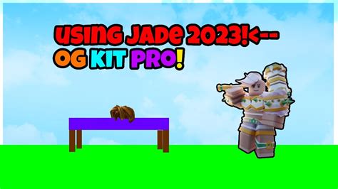Jade Kit Roblox Bedwars Youtube