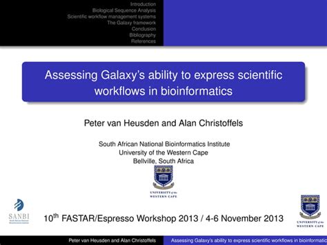 Assessing Galaxys Ability To Express Scientific Workflows In
