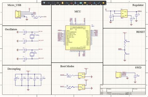 Hicham Bouzalmad On Linkedin This A Schematic Based On Stm32f103c8 No Pin Headers For Connection