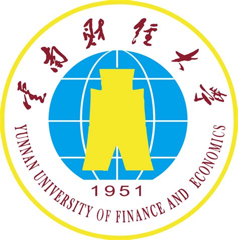 云南财经大学校徽矢量图下载 中国大学矢量校徽大全