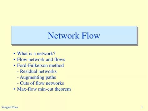 Ppt Network Flow Powerpoint Presentation Free Download Id9500691