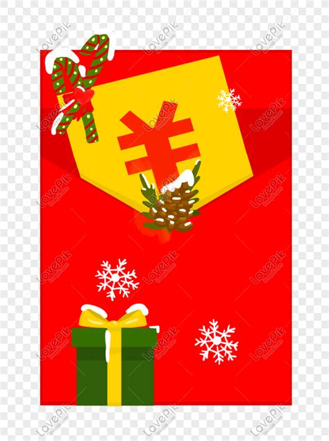 크리스마스 양말 빨간 봉투 그림 Png 일러스트 무료 다운로드 Lovepik