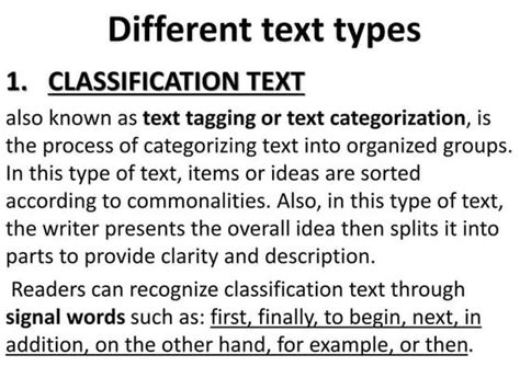 Q3 Wk1 Day3 English 5 Pptx Distinguishing Text Type Acoording To Purpose And Features