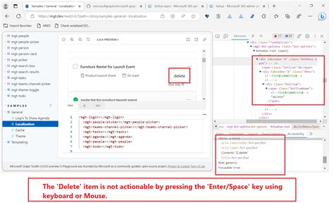 Mgtp Samples General Localization More Options Delete Item Under More Options Button Is