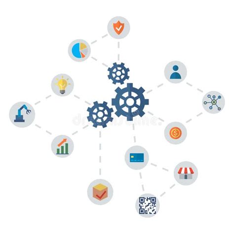 Gear Effective Process Organization Business Concept Business Industry