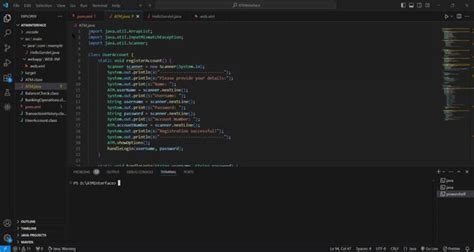 Tulasi Vuthakolu On Linkedin Java Atminterface Bankingapp Javadevelopment Consoleapp