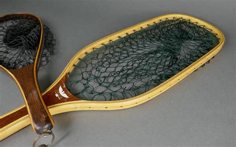 Vintage Pair Of Fly Fishing Trout Landing Nets By Fenwick And Brodin