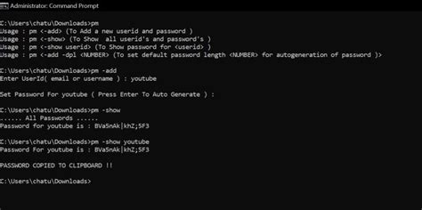 introducing password manager cli app shivam chaturvedi posted on the topic linkedin