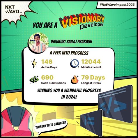 Sailaj Prakash Indukuri On Linkedin Nxtwaveimpact2023 Nxtwave Ccbp