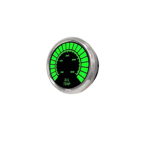 Buy Intellitronix Bs9108g Oil Temperature Led Bargraph Chrome Bezel Green Prime Buy