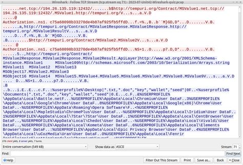Redline Stealer Answers To Unit 42 Wireshark Quiz