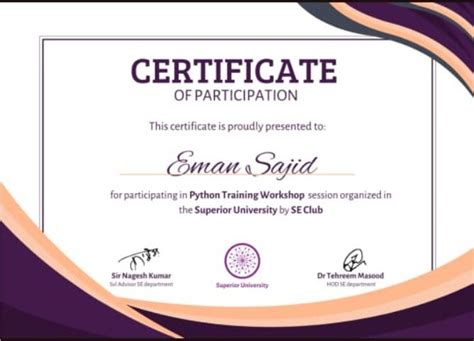 Eman Sajid On Linkedin I Attended The Python Training Workshop Session