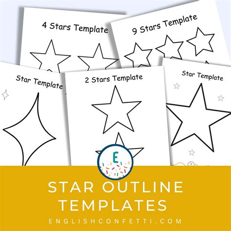 Star Template Printable Free
