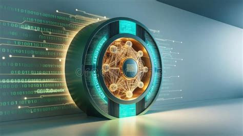 Futuristic Representation Of A Quantum Computing Device Showcasing Intricate Designs And