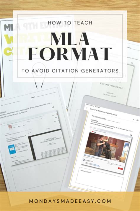 How To Teach MLA Format Avoid Citation Generators For Good