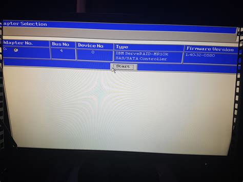Raid Unable To Enter Lsi Web Bios Server Fault