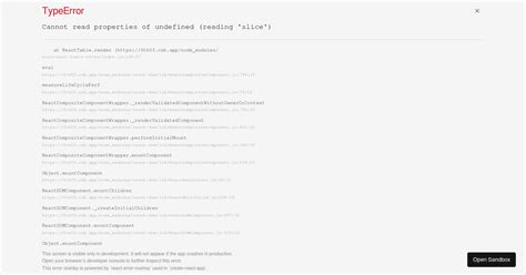 React Table Simple Table Codesandbox React Table Simple Table Codesandbox