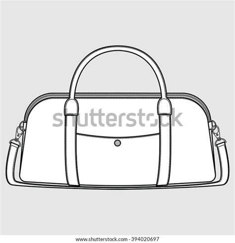 Fashion Illustration Cad Technical Drawing Specification Stock Vector Royalty Free