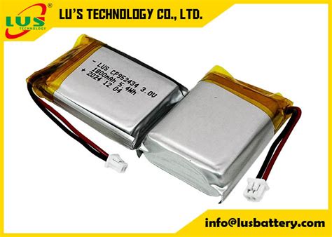 Lithium Manganese Dioxide Battery Cp952434 Soft Package Lithium Battery