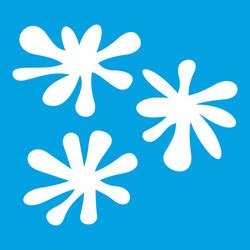 Blob Masks Vector Images Over