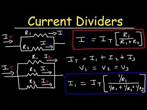 Voltage Divider Rule Parallel Formula