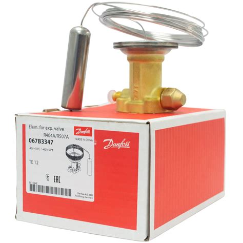 Danfoss 067b3347 Elemento Txv R404 R507 Flare Te 12 Ecualizacion