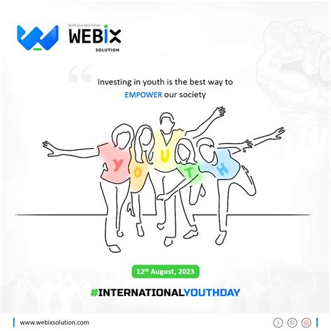 Webix Solution On Linkedin Internationalyouthday