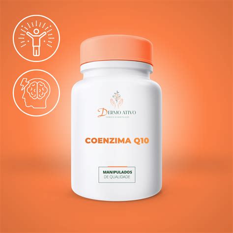 Coenzima Q10 100mg Farmácia Dermo Ativo
