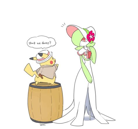 Pikachu Gardevoir Gardevoir And Pikachu Pokemon And 1 More Drawn By Ban Ban62460424