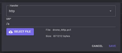 Generating Payloads — Sharpc2 01 Documentation