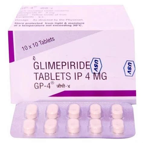 Glimepiride 4mg Tablets At Amaryl In Raipur Id 2855244624173