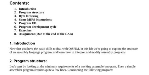 Solved Contents 1 Introduction 2 Program Structure 3