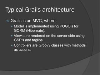 Single Page Applications And Grails PPT