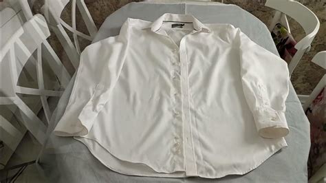 Переделка старых вещей Блузка из мужской рубашки Youtube