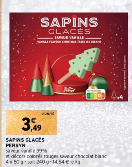 Promo Sapins Glacés Persyn Chez Intermarché Icataloguefr