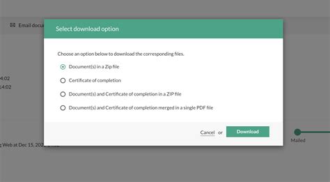 Append Completion Certificate With Signed Document