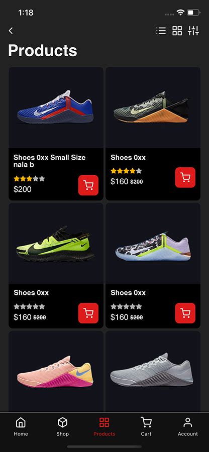 React Native Store Ui Template By Theoremui Codecanyon