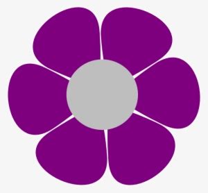 Hippy Flower Clkercom Clipart Hippie Flowerhtml Purple Flower Clipart Png Image